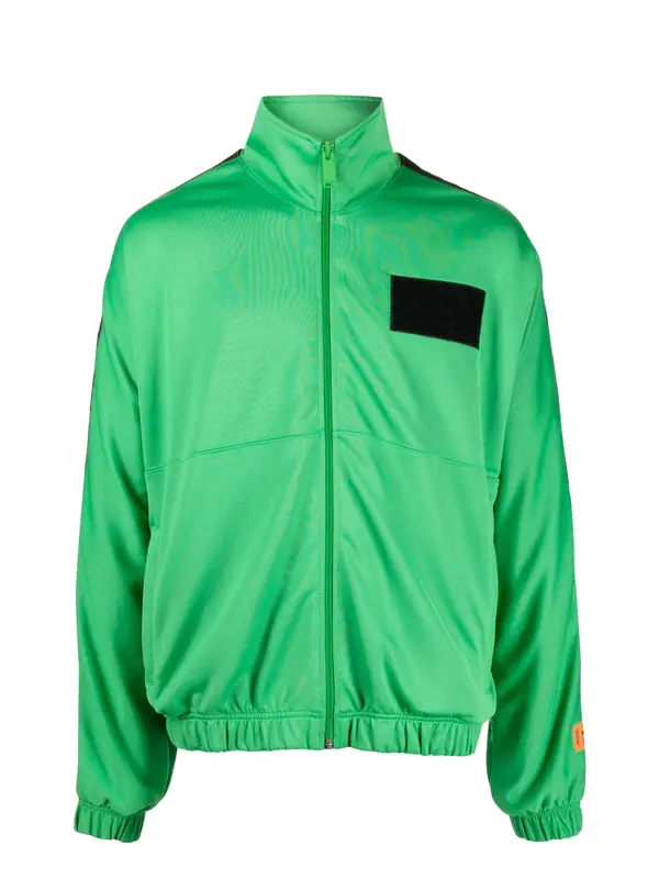 Heron Preston Tracktop Zipped Jacket - Green