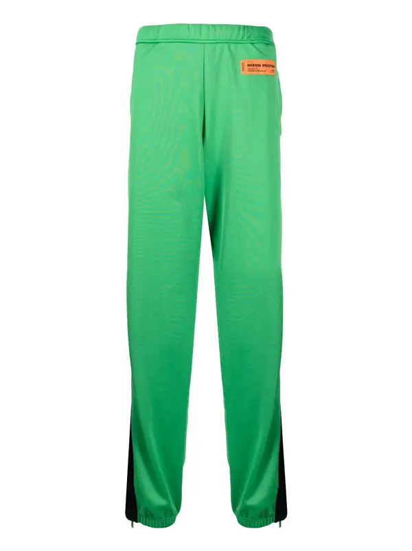 Heron Preston Logo-patch Track Trousers - Green