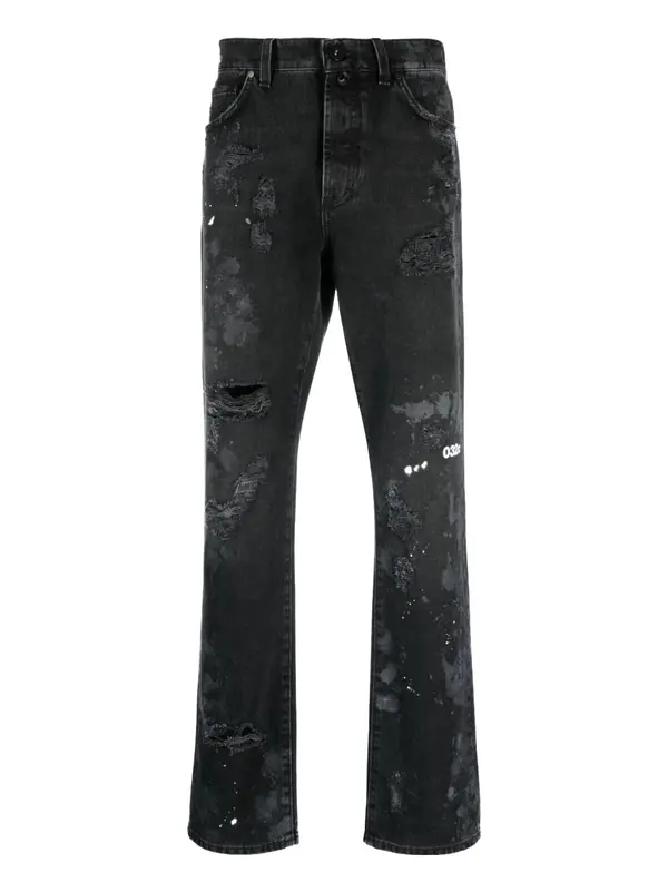032C Double Shift Painter's Jeans - Grey
