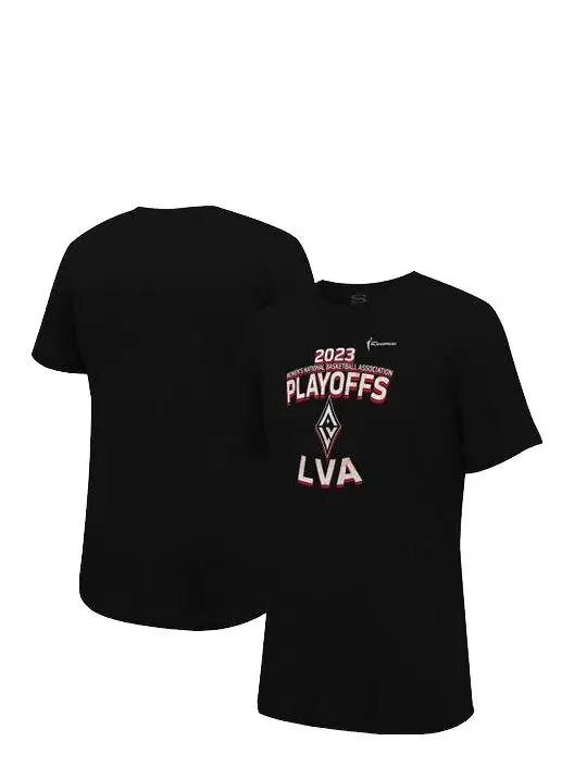 STADIUM ESSENTIALS Las Vegas Aces 2023 Wnba Playoffs T-shirt - Black