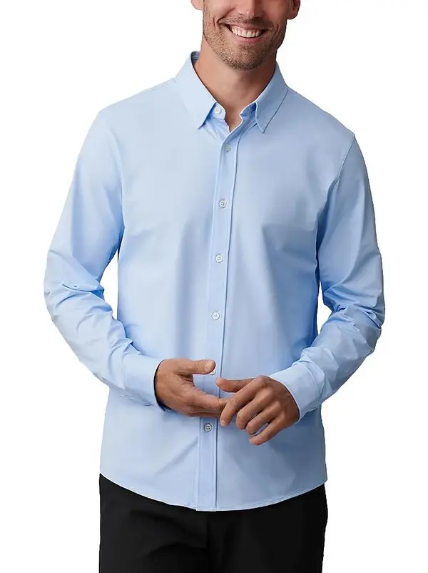 RHONE Commuter Shirt Slim Fit - Business Blue