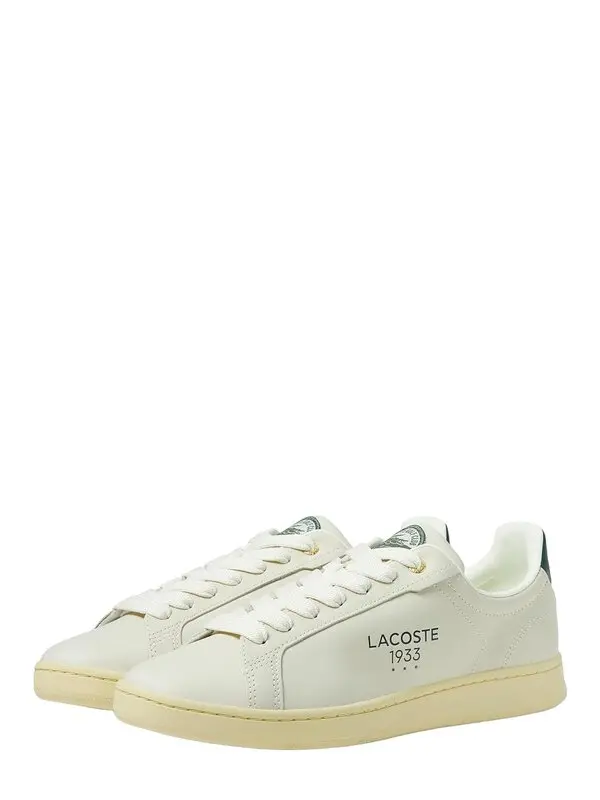 Lacoste Carnaby Pro Leather Sneakers - Off-white/green