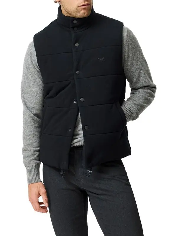 Rodd & Gunn Lake Ferry Quilted Vest - Onyx
