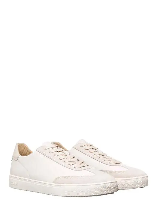 Clae Deane Sneaker - Triple Off White Leather