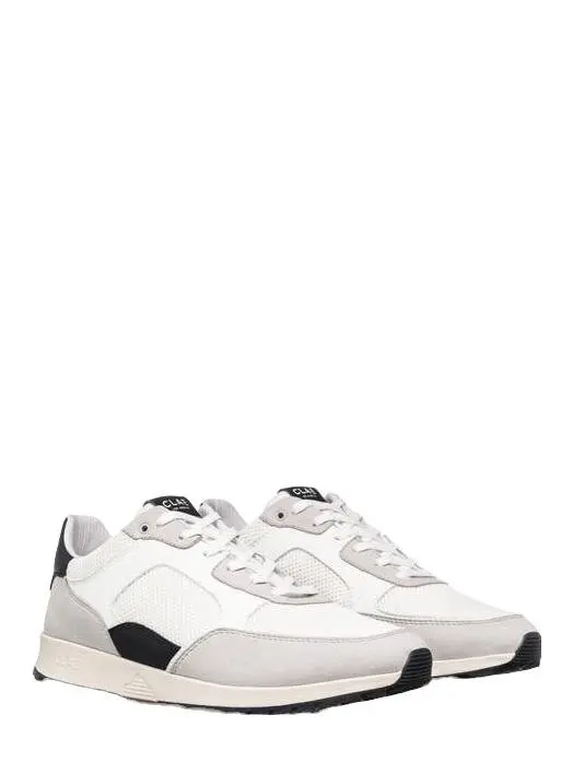 Clae Joshua Sneaker - Microchip White Black