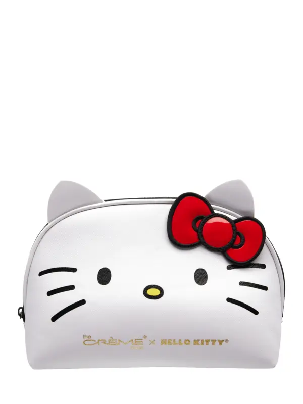 THE CREME SHOP Hello Kitty Dome Makeup Bag - Red Bow