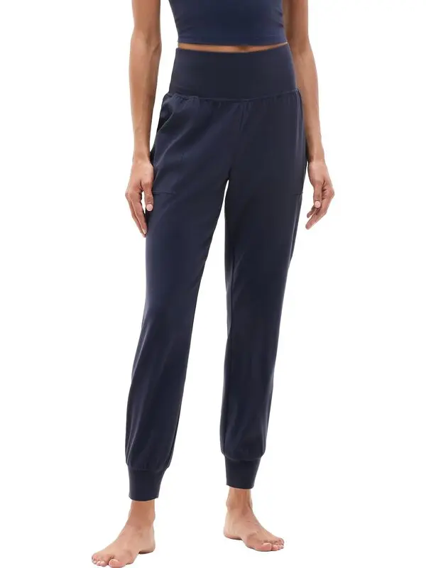 Athleta Salutation High Rise Jogger - Navy
