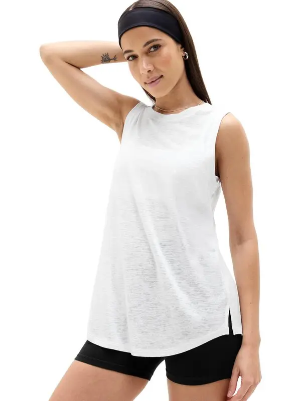 Athleta Breezy Tank - Bright White