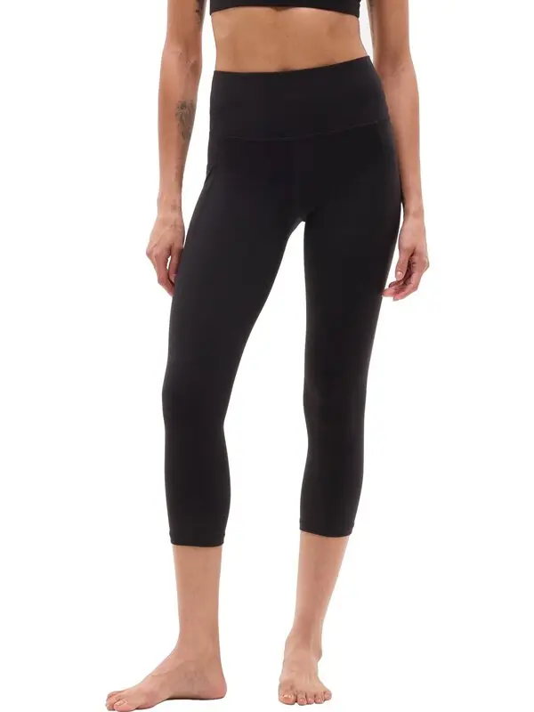 Athleta Salutation Stash High-rise Capri - Black