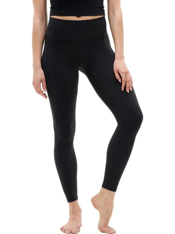 Athleta Transcend Stash High Rise Legging - Black