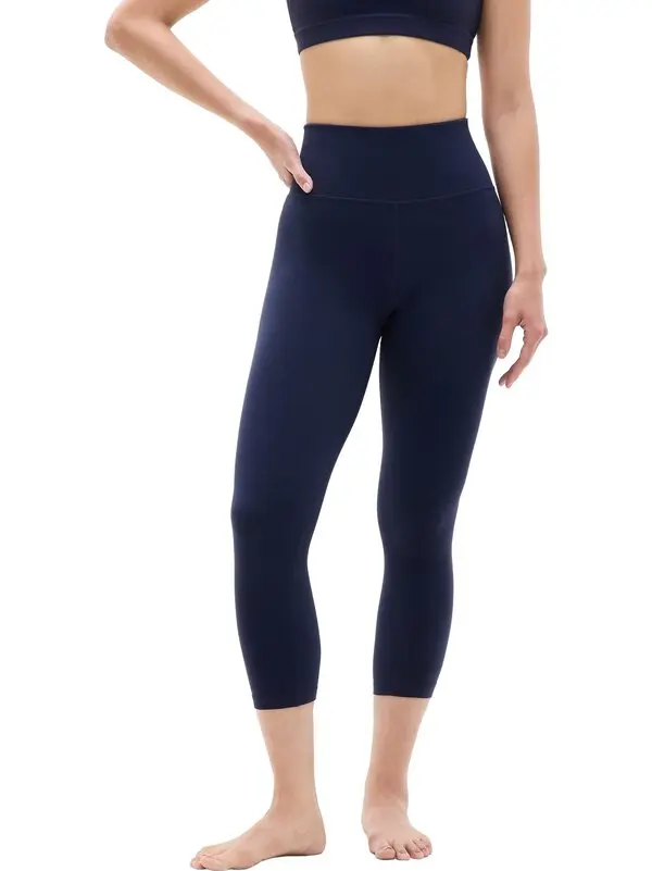 Athleta Elation Ultra High Rise Capri - Navy