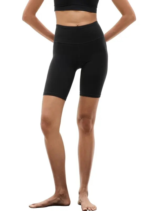 Athleta Elation Ultra High Rise 7" Short - Black