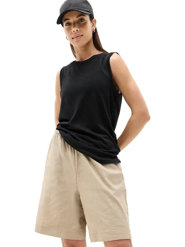 Athleta Breezy Relaxed Tank - Black