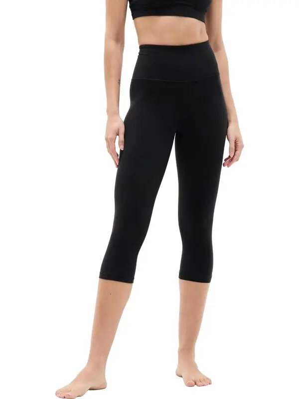 Athleta Elation Ultra High Rise Capri - Black