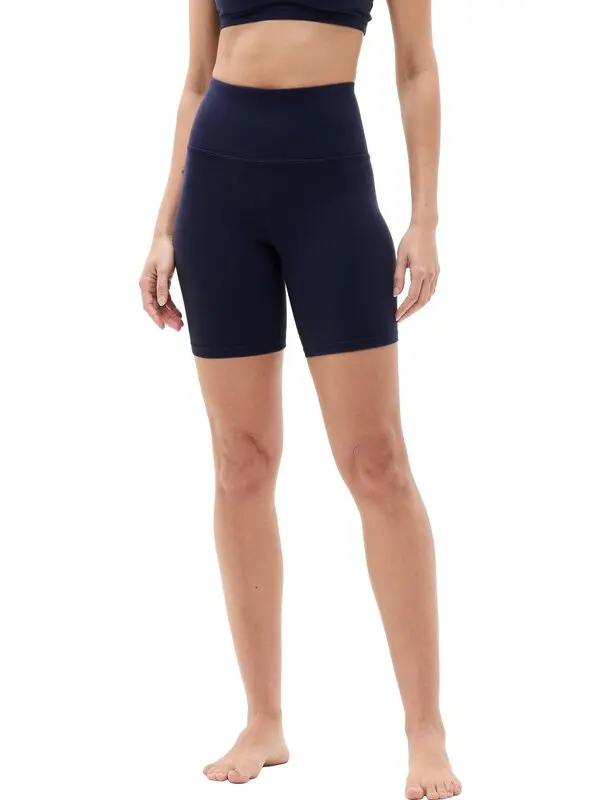 Athleta Elation Ultra High Rise 7" Short - Navy