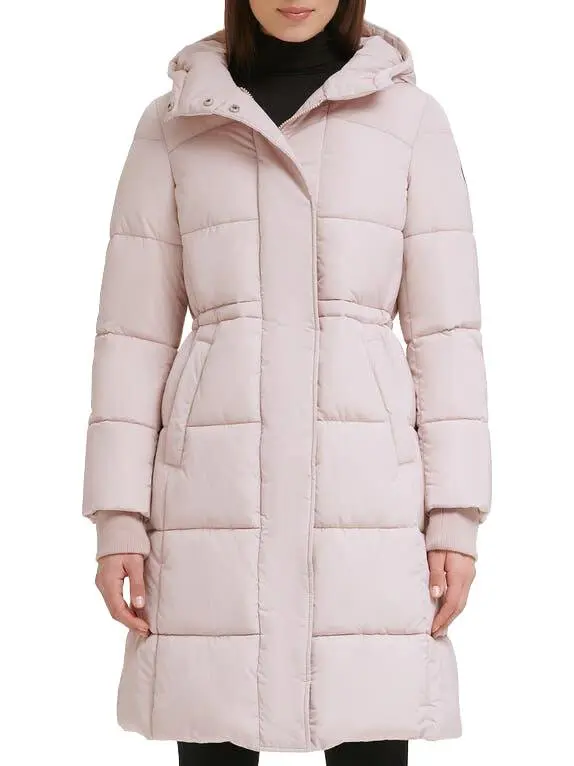 KENNETH COLE Memory Puffer Jacket - Rose Dust