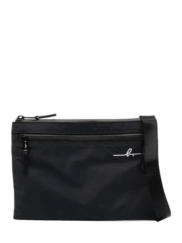 AGNÈS B. Rectangle Messenger Bag - Black