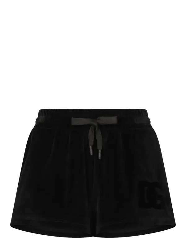 Dolce & Gabbana Drawstring Waist Shorts - Black
