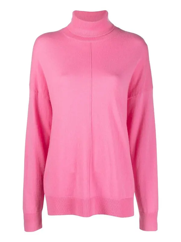 Chinti & Parker High-neck Knit Sweater - Pink