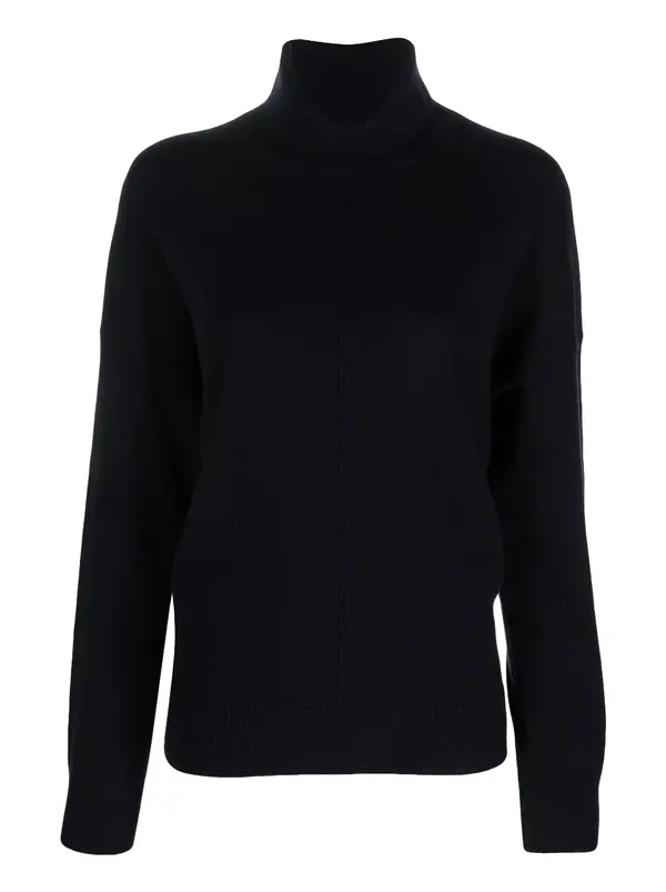 Chinti & Parker High-neck Knit Sweater - Blue