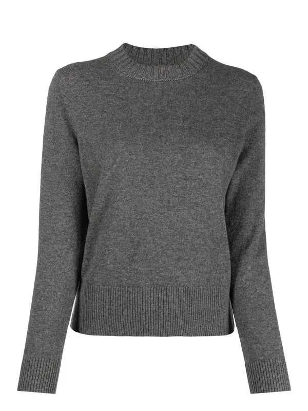 Chinti & Parker Cropped Jumper - Grey