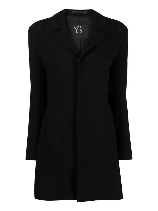 Y’s Zip-fastening Blazer - Black