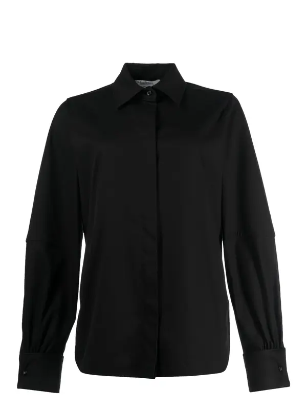 Max Mara Long-sleeve Shirt - Black