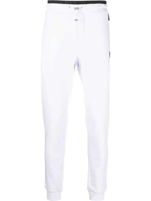 Philipp Plein Logo-patch Track Trousers - White