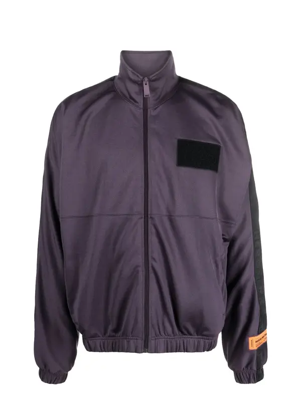 Heron Preston Appliqué Track Jacket - Purple