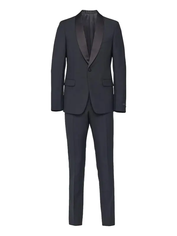 Prada Single-breasted Tuxedo - Black
