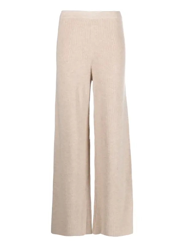 Cult Gaia Sudi Knit Trousers - Brown