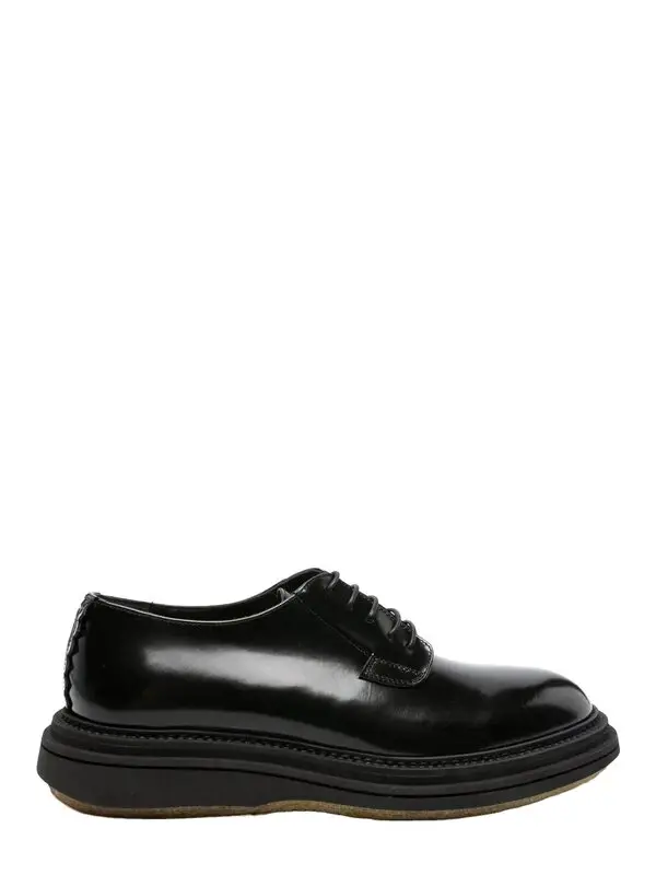 THE ANTIPODE Victor 217 Leather Derby Shoes - Black