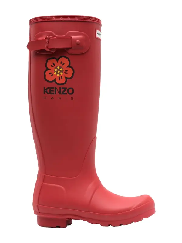 Kenzo X Hunter Wellington Boots - Red