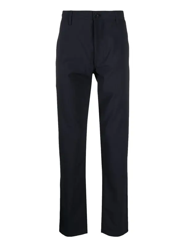Aspesi Button-fastening Tailored Trousers - Blue
