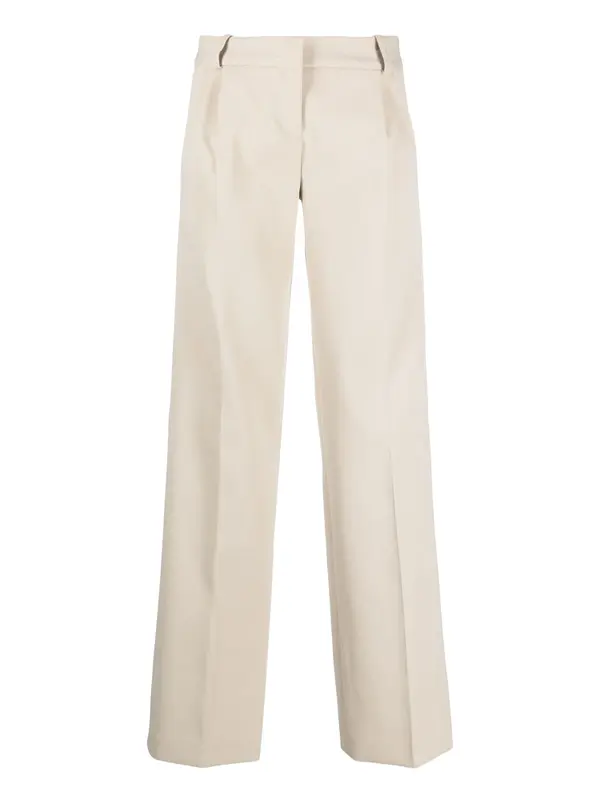 Coperni Straight-leg Tailored Trousers - Neutrals