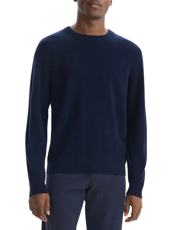 Theory Hilles Cashmere Crewneck Sweater - Baltic
