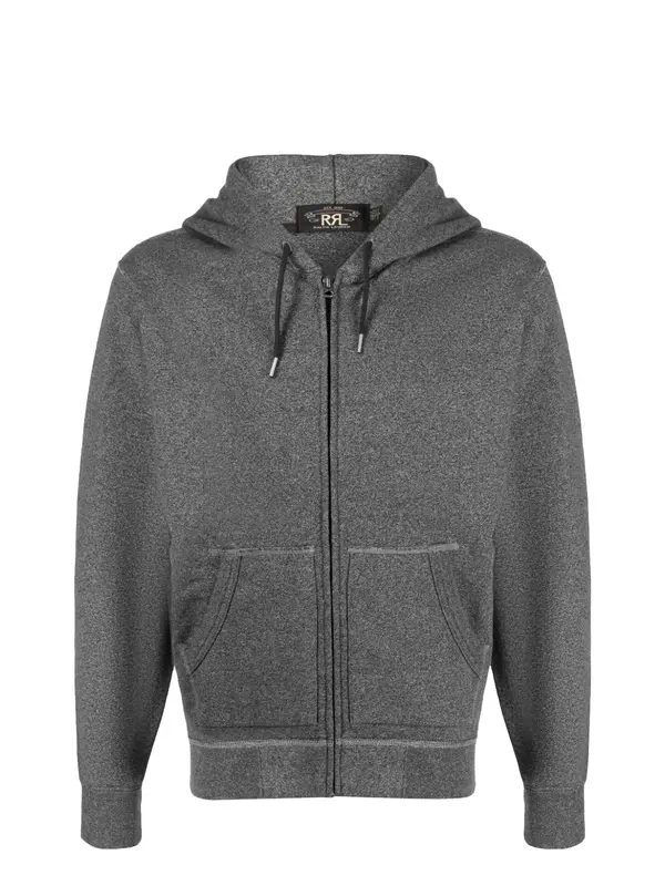 Ralph Lauren Zip-up Cotton Hoodie - Grey