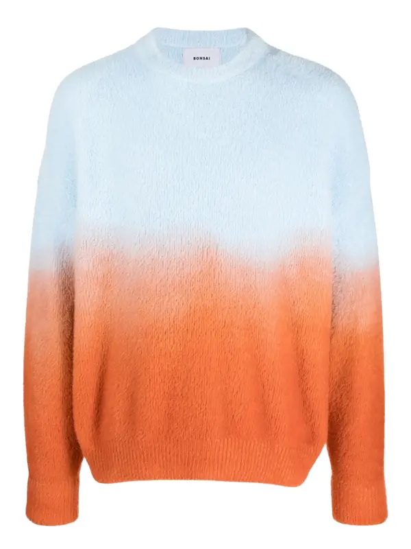 BONSAI Gradient-effect Jumper - Blue
