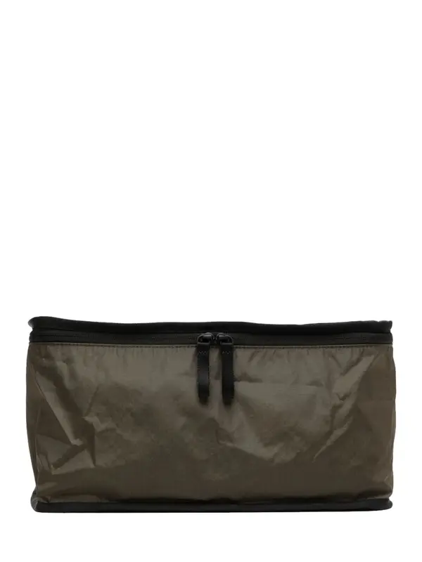 AGNÈS B. Logo-embroidered Ripstop Travel Bag - Brown