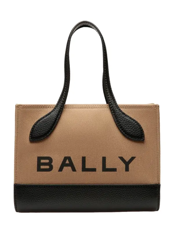 Bally Logo-print Tote - Brown