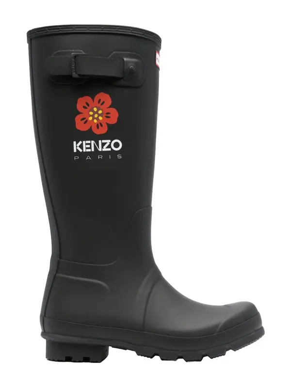 Kenzo X Hunter Wellington Boots - Black