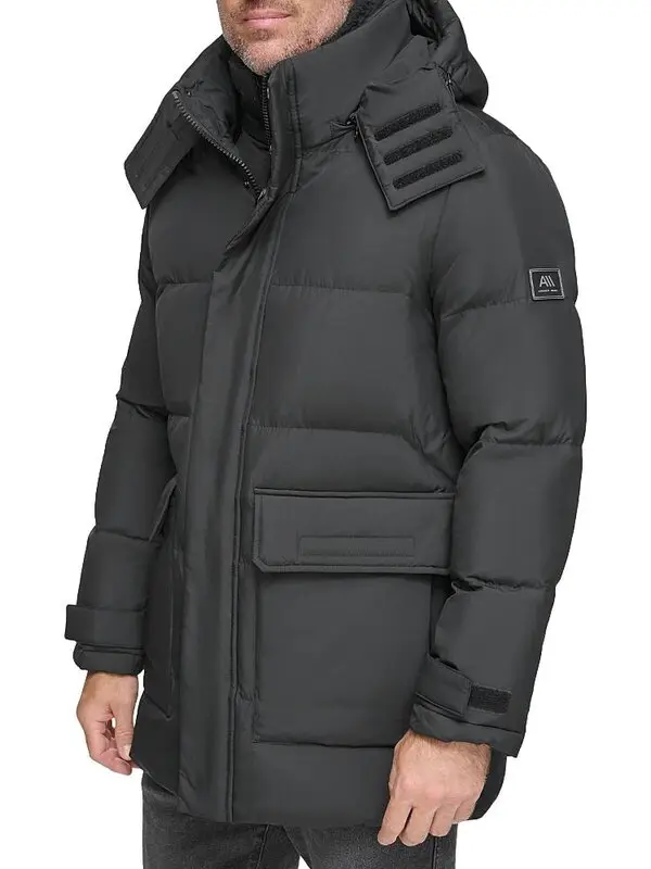 Andrew Marc Oswego Quilted Parka - Black