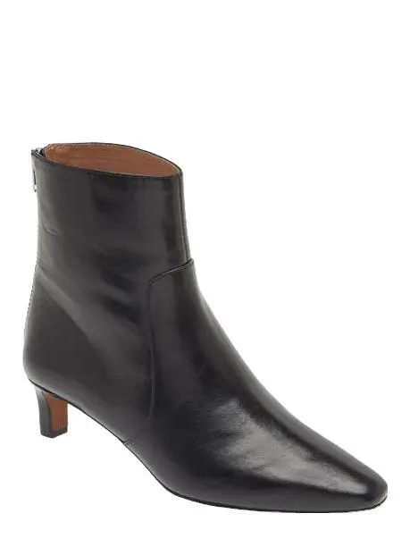 Madewell The Dimes Kitten Heel Boot - True Black
