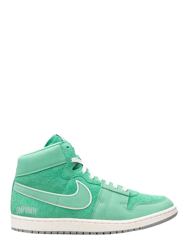 JORDAN X Corporate Air Ship High-top Sneakers - Green
