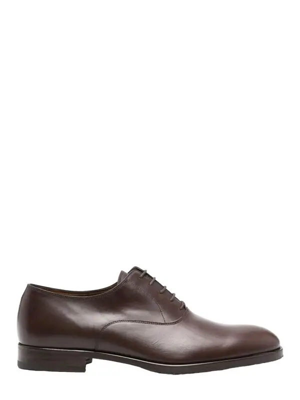 Fratelli Rossetti 20mm Leather Oxford Shoes - Brown