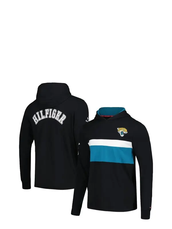 Tommy Hilfiger Jacksonville Jaguars Morgan Long Sleeve Hoodie T-shirt - Black