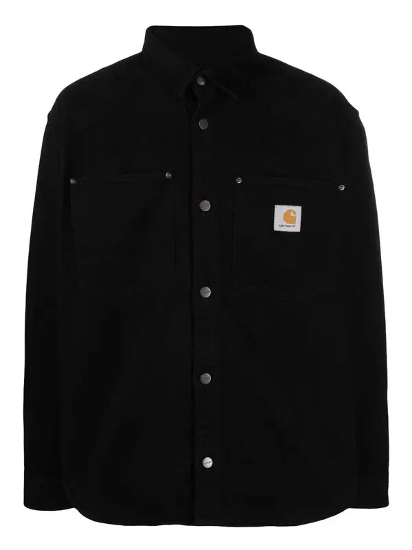 Carhartt Work In Progress Derby Cotton Shirt Jacket - Black