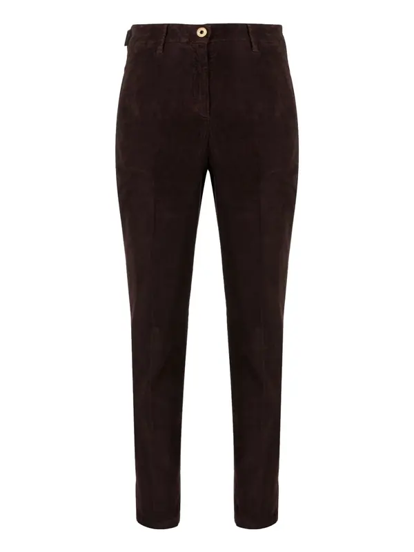 Jacob Cohen Corduroy Tapered-leg Trousers - Brown