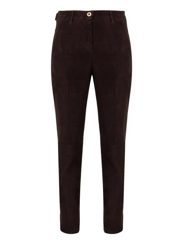 Jacob Cohen Corduroy Tapered-leg Trousers - Brown