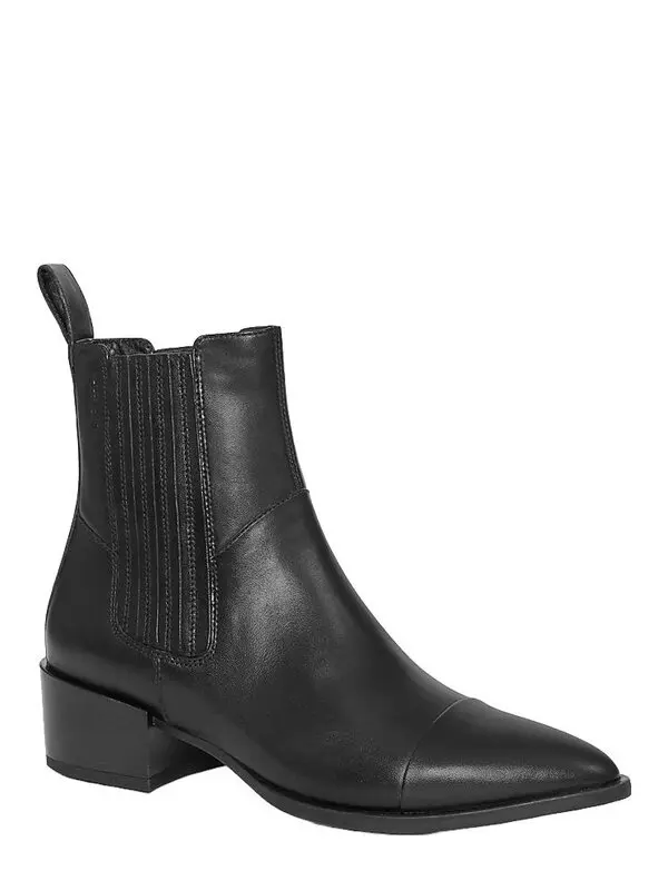 VAGABOND SHOEMAKERS Marja Pointed Toe Ankle Booties - Black
